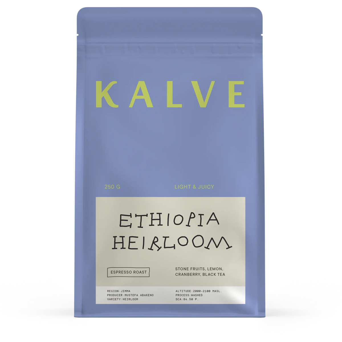 Ethiopia, Heirloom - coffee beans - 250g | KALVE – Kalve Coffee Roasters